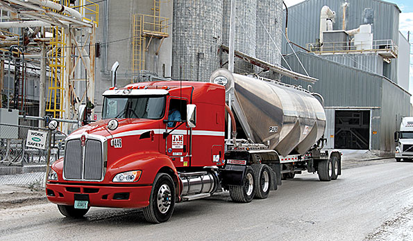 Late model tractors helping J&M Tank Lines attract, keep drivers | Bulk ...