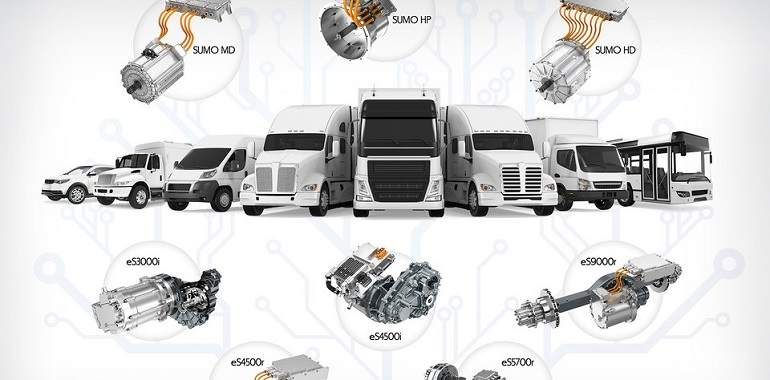 Dana reveals new Spicer Electrified TM4 portfolio | Bulk Transporter