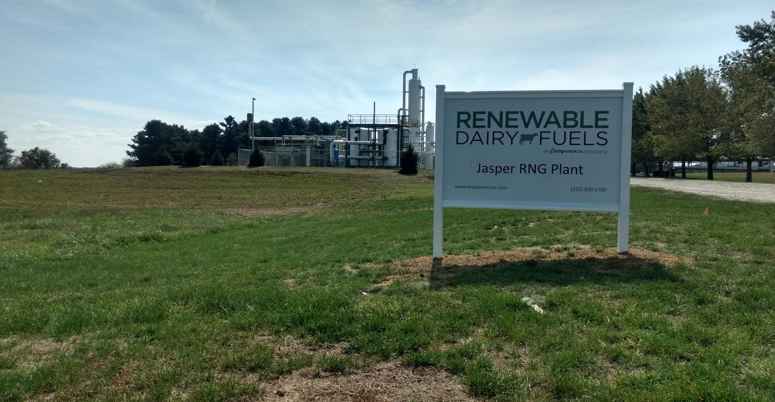 AMP Americas opens largest dairy renewable natural gas project | Bulk ...