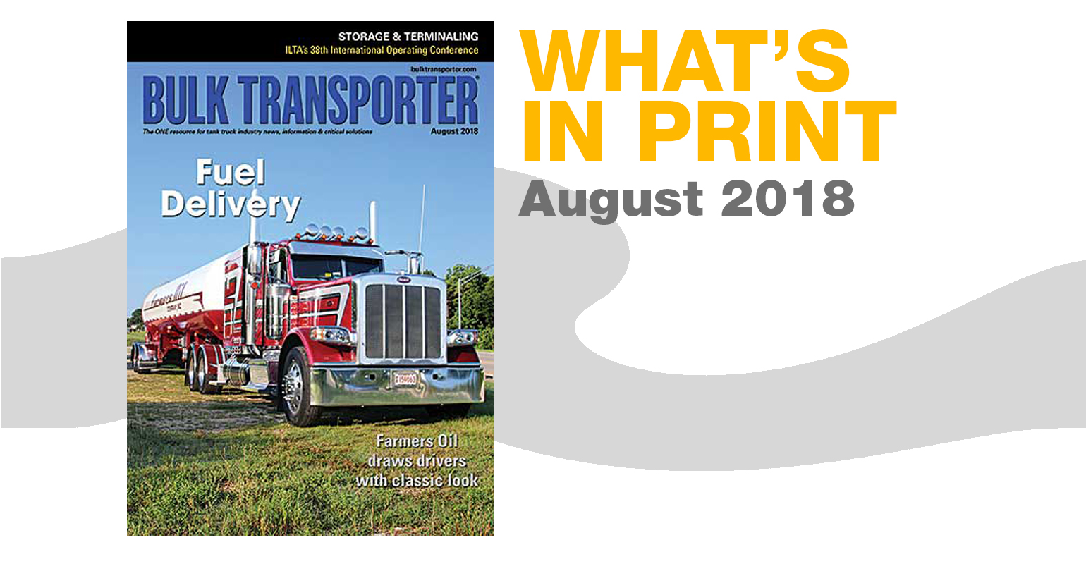 Bulk Transporter magazine—August 2018 issue | Bulk Transporter