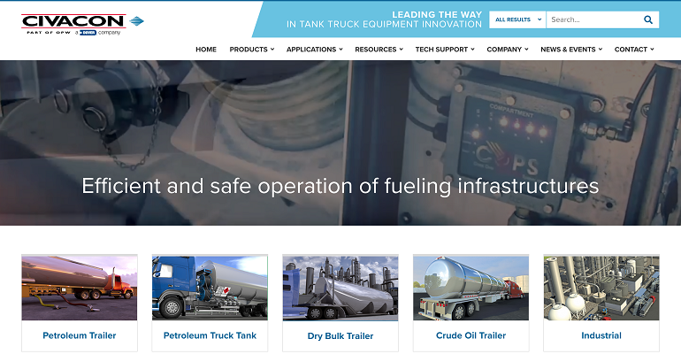 New Civacon website enhances user experience | Bulk Transporter