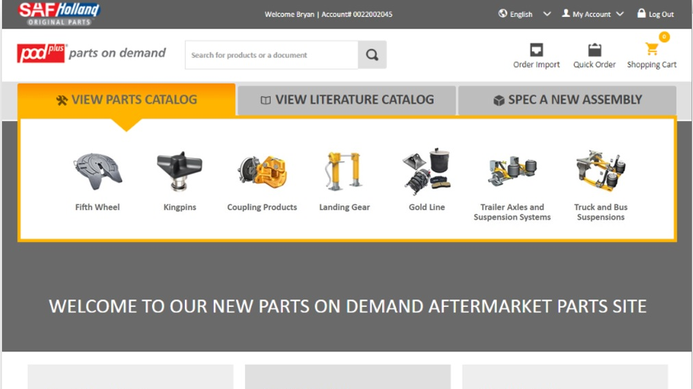 SAF-HOLLAND revamps e-catalog | Bulk Transporter