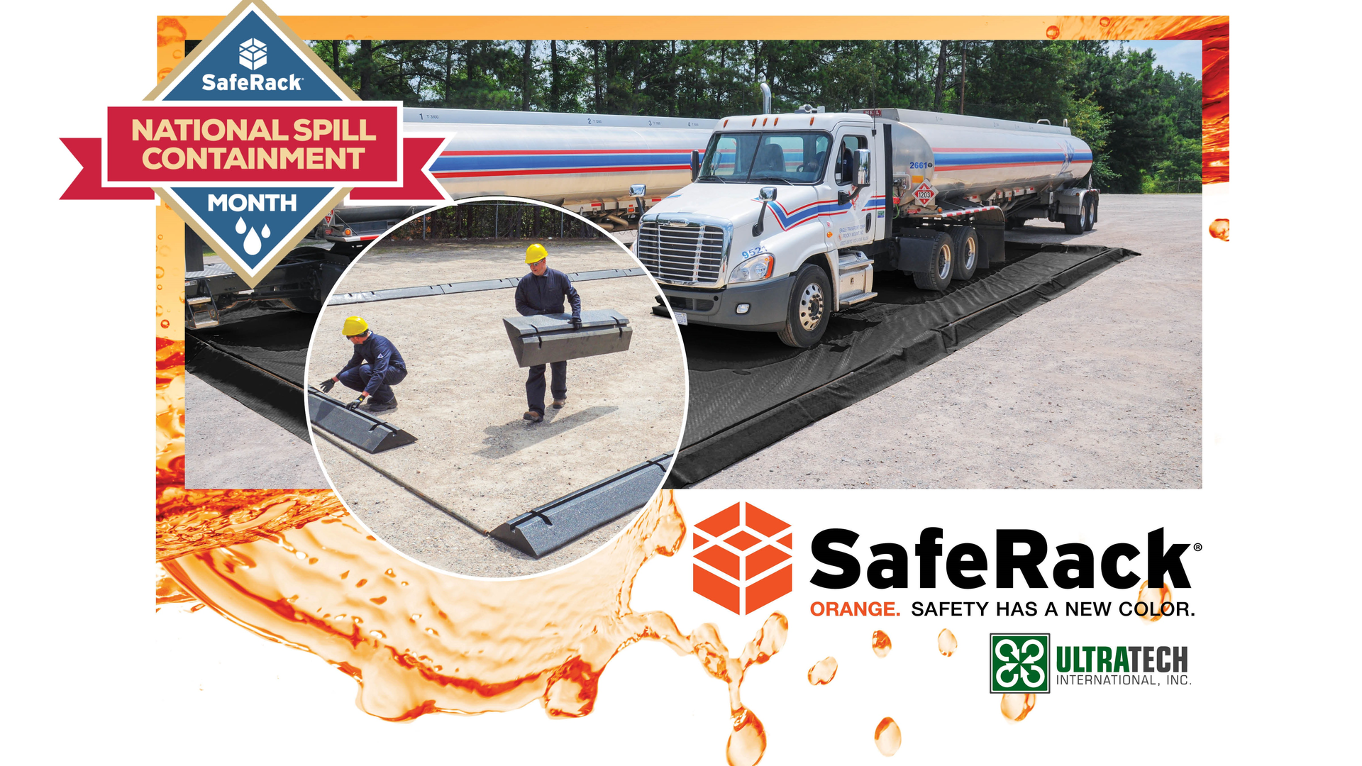 SafeRack, UltraTech hosting Spill Prevention Month in July | Bulk ...