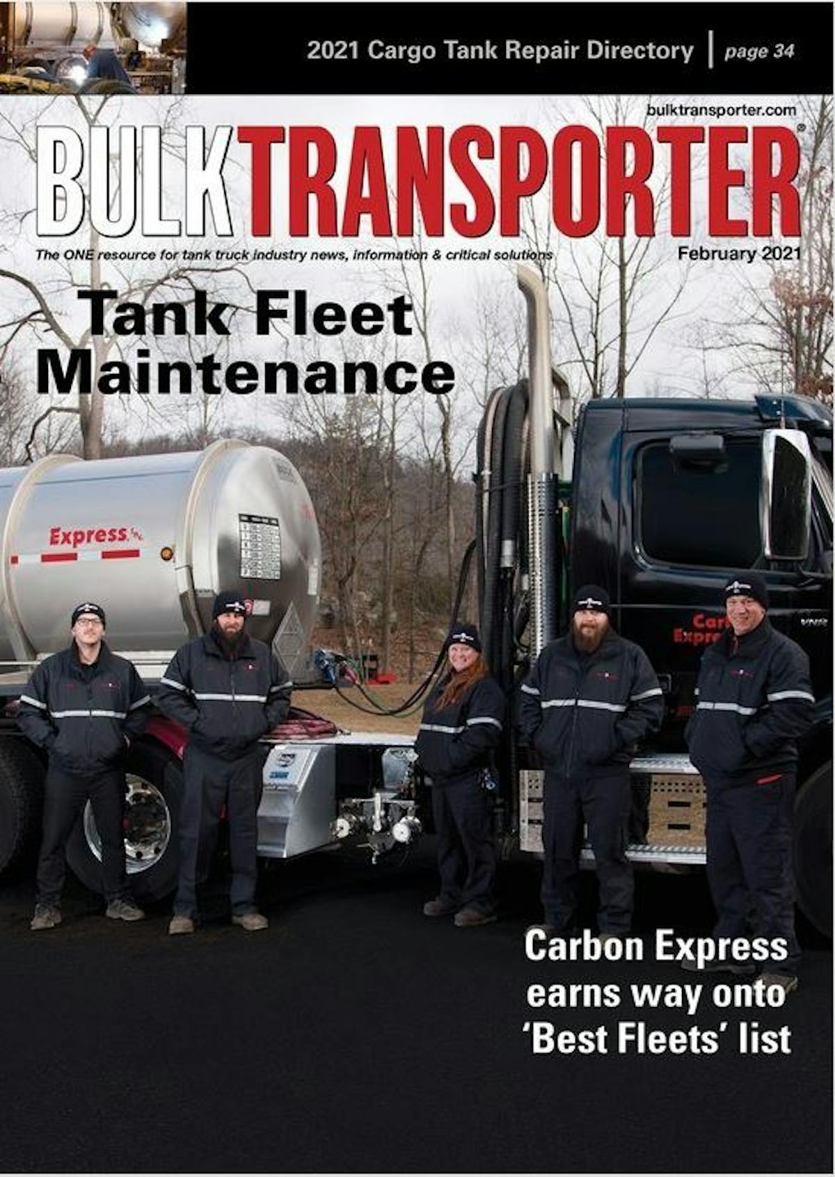Bulk Transporter magazine - February 2021 | Bulk Transporter