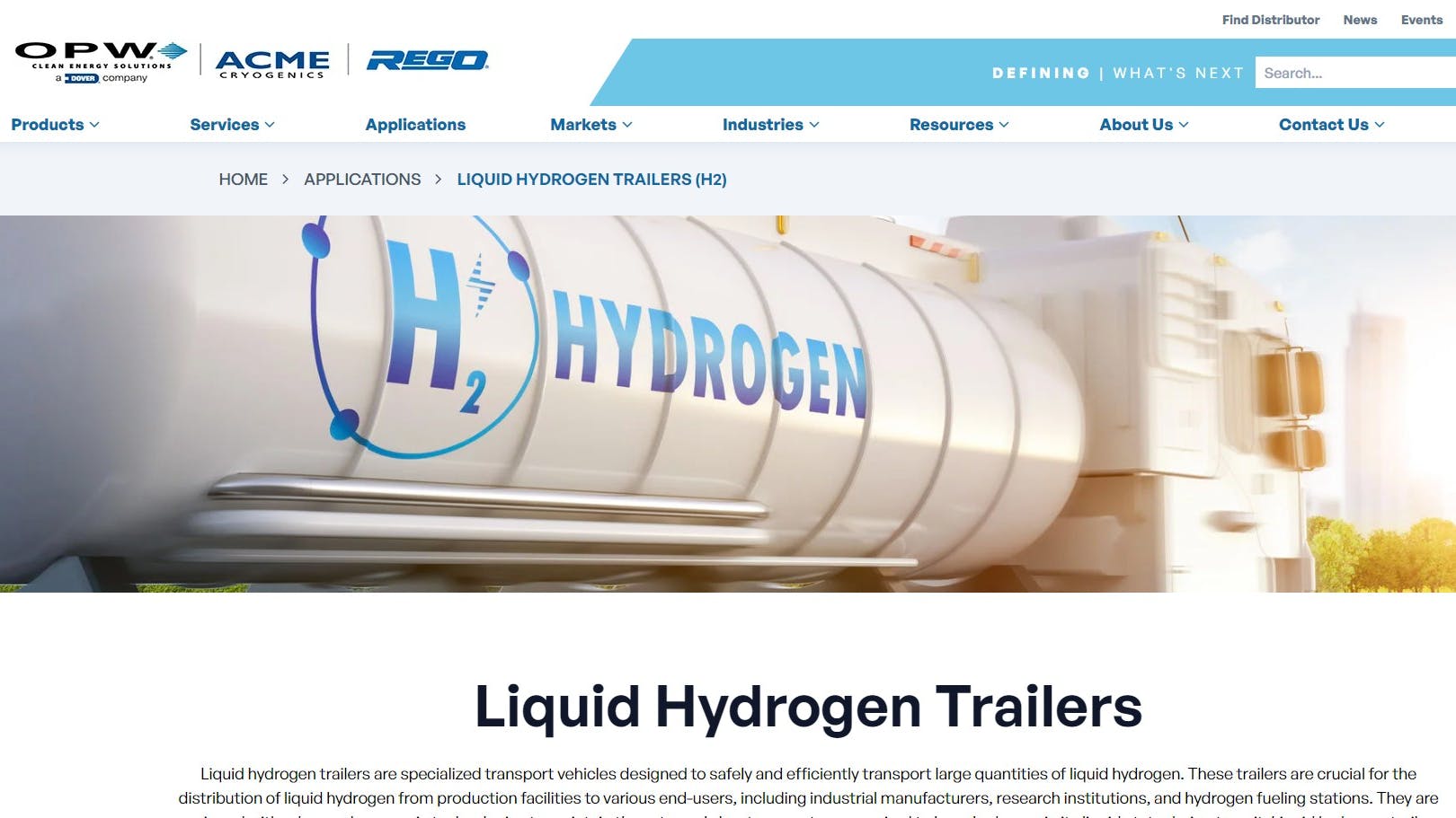 OPW launches clean energy solutions website | Bulk Transporter