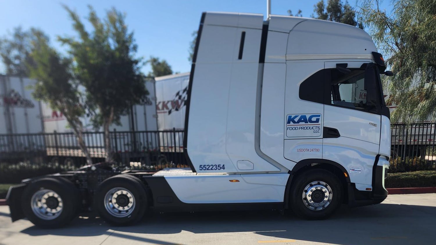 KAG adds first hydrogen fuel cell truck | Bulk Transporter