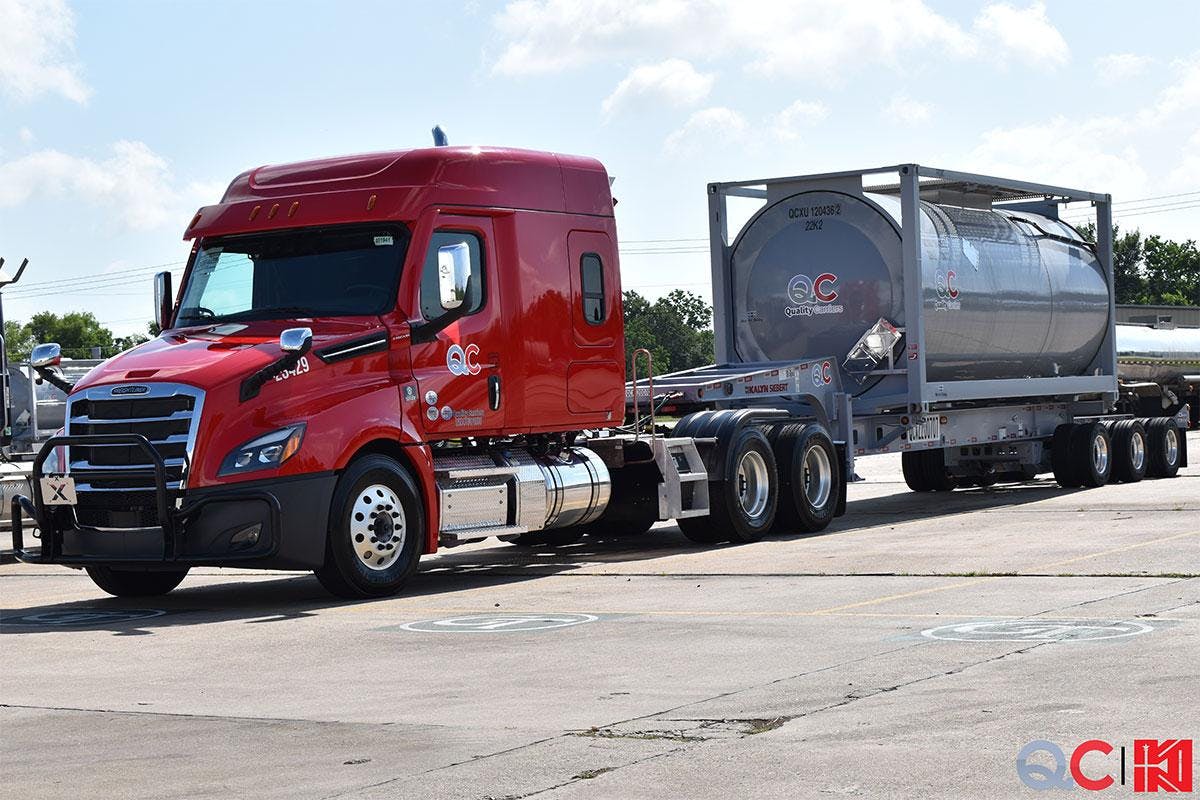 Perfect pairing: Quality Carriers grateful for new ISO tank chassis ...